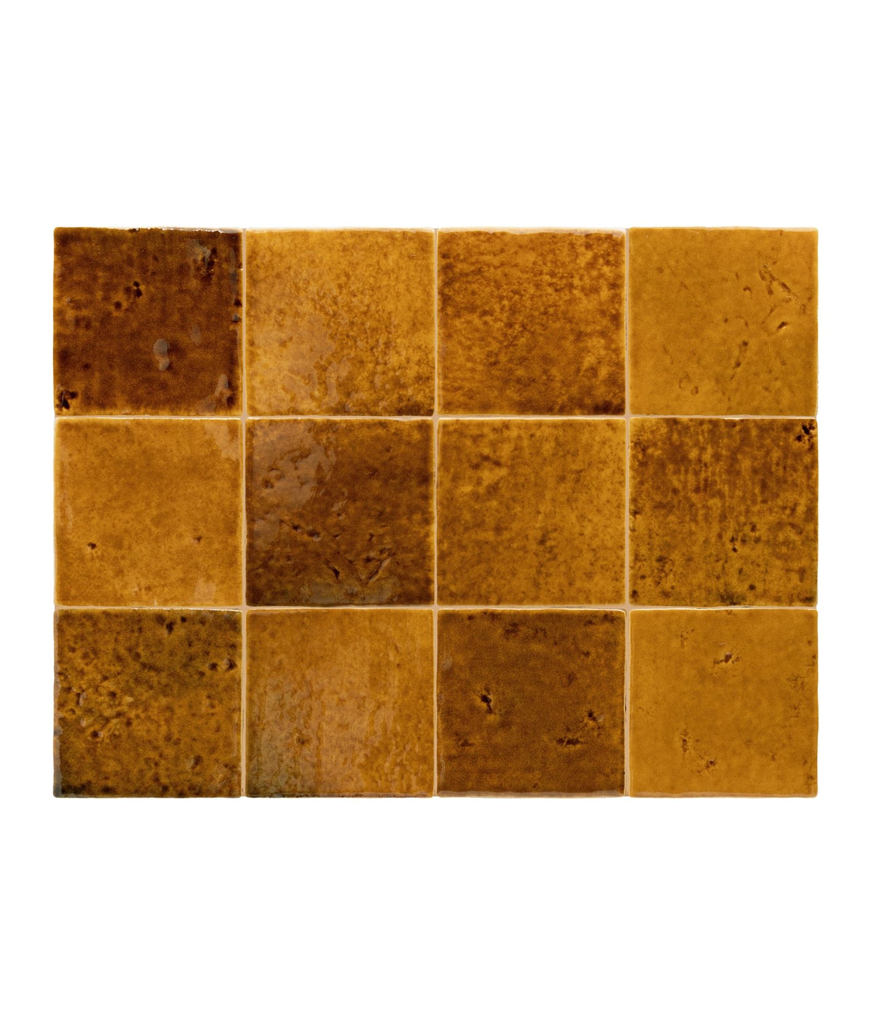Faïence effet Zellige MONALISA RUST 10x10 cm